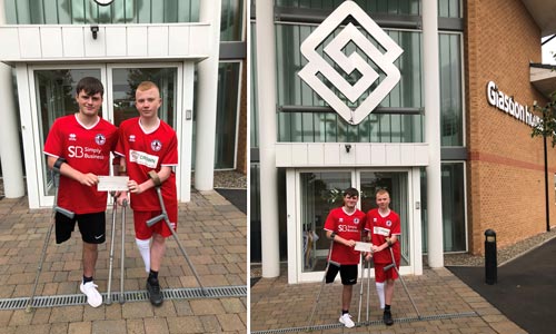 Young Amputees Set their Goals High with Glasdon Support