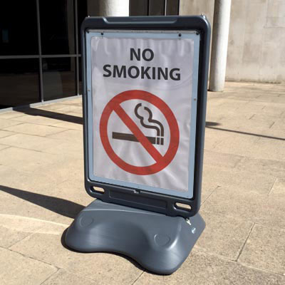 Advocate™ Floor Standing Poster Display Sign - Portable A0 Poster Sign ...