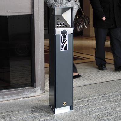 Ashguard™ Cigarette Bin with Free Delivery - Glasdon UK