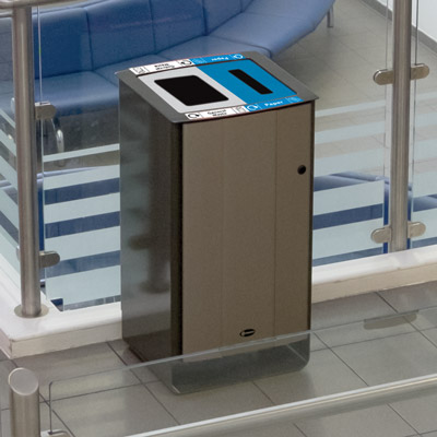 Electra™ 85 Duo Recycling Bin – Glasdon UK