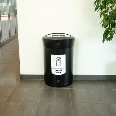 Envoy™ General Waste Open Top Bin, 110 Litre - Glasdon UK