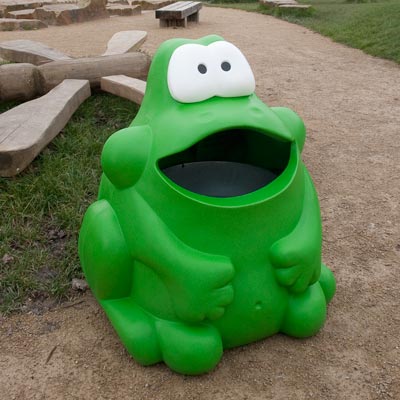Froggo™ Novelty Litter Bin with Free Delivery - Glasdon UK