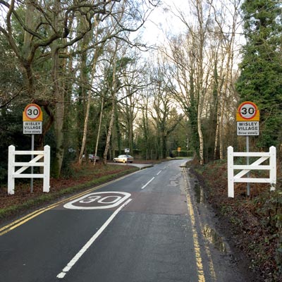 Glasdon Village Gateway - Boundary Sign - Free Delivery - Glasdon UK