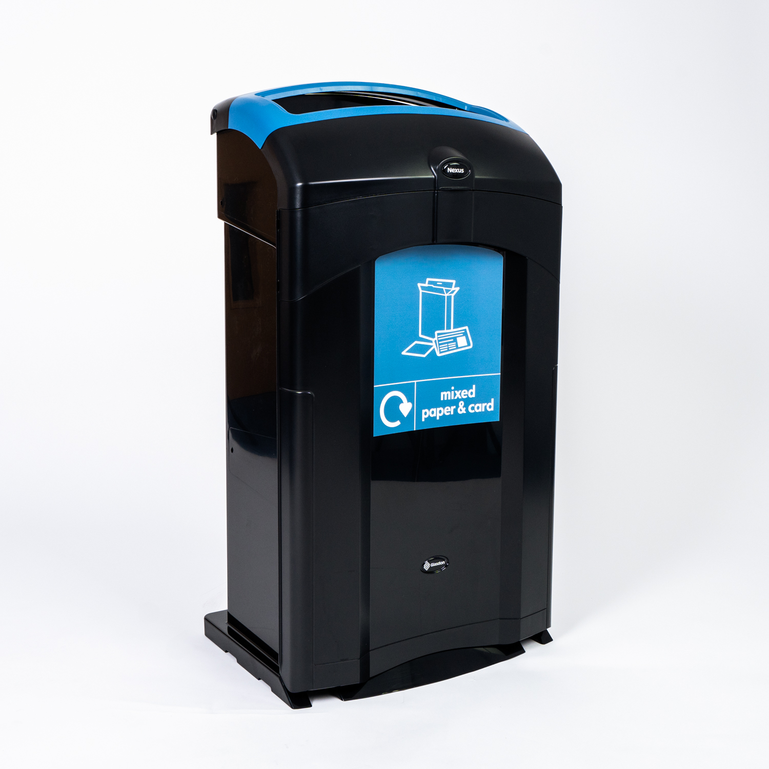 Nexus® 100 Mixed Paper & Card Recycling Bin - Glasdon UK