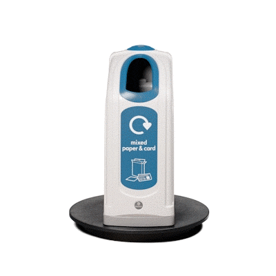 Nexus® 50 Mixed Paper & Card Recycling Bin - Glasdon UK