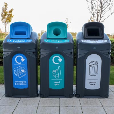 Nexus® City 140 Mixed Recyclables Recycling Unit