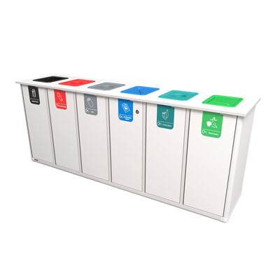 Origin® Infinity Hexa 420 Litre Recycling Station