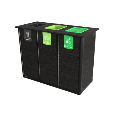 Origin® Infinity Trio 210 Litre Recycling Station