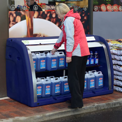 Orion™ Forecourt Storage Unit with Free Delivery - Glasdon UK