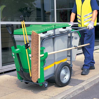 Double Space-Liner™ Orderly Barrow with Free Delivery - Glasdon UK