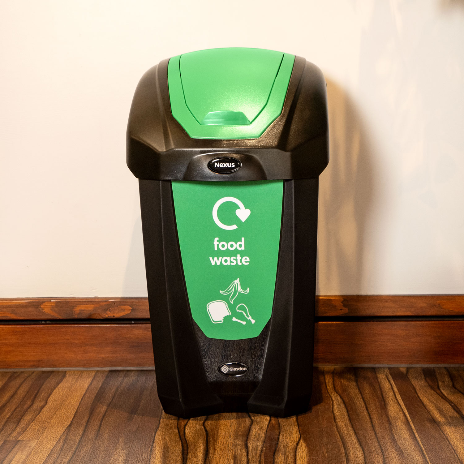 Nexus® 30 Black Food Waste Recycling Bin with Express Delivery - Glasdon UK