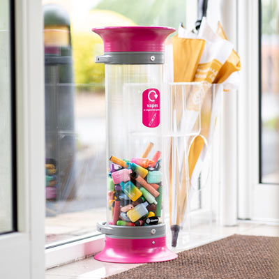 C-Thru™ 10L Vape Recycling Bin – Glasdon UK