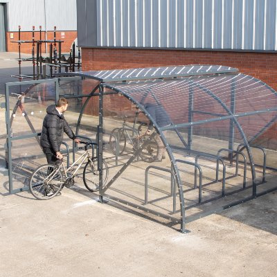 Echelon™ Corral Cycle Compound - Secure Bike Enclosure for up to 20 ...