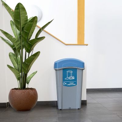 Eco Nexus® 85 Mixed Paper & Card Recycling Bin - Glasdon UK