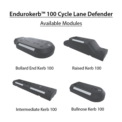 Endurokerb100™ Cycle Lane Defender - Glasdon UK