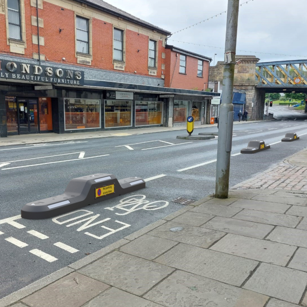 Endurokerb100™ Cycle Lane Defender - Glasdon UK