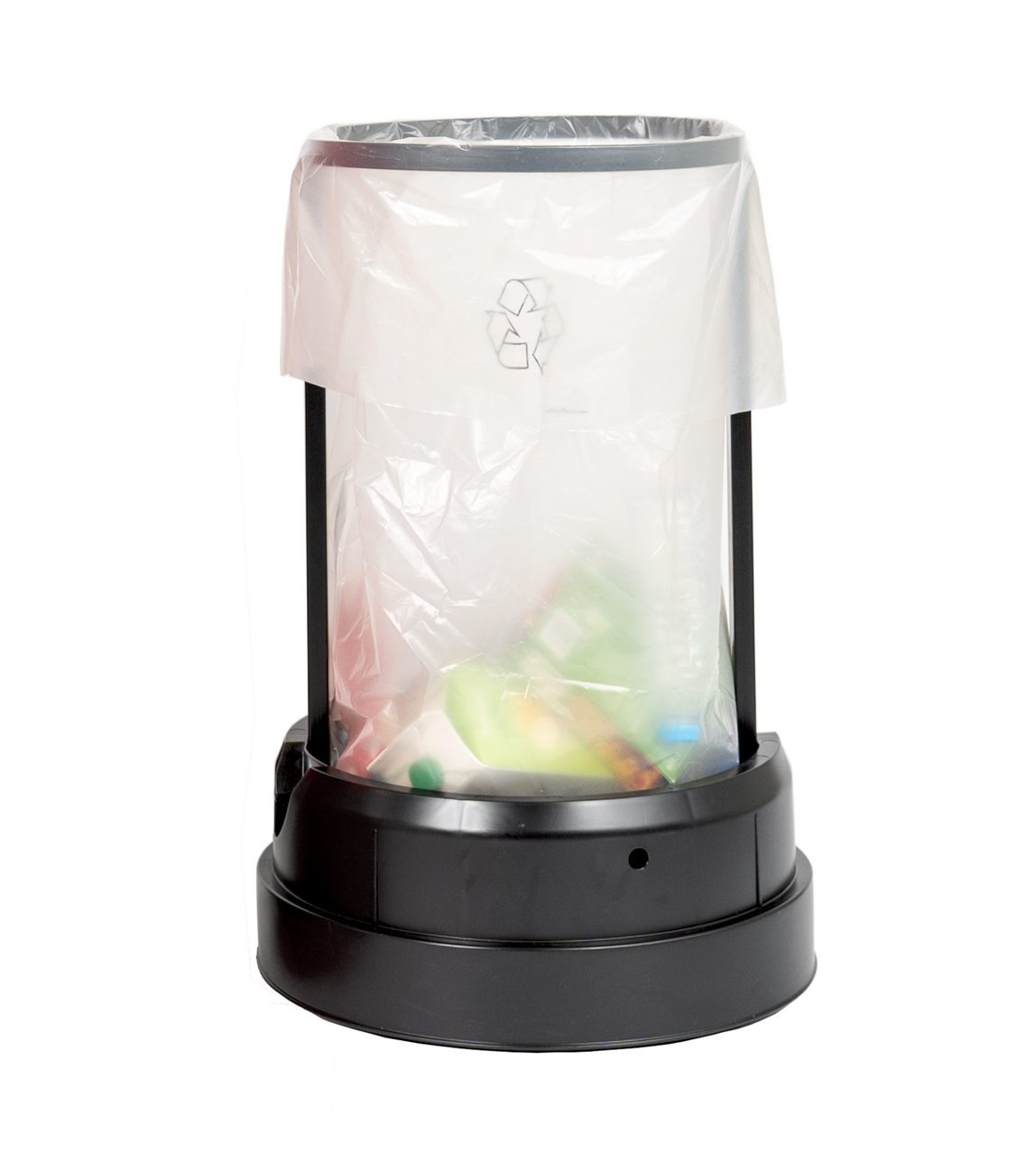 Topsy™ 65 Litter Bin (Black), Sack retention system with Express ...