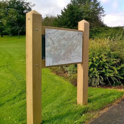 Glasdon Village Gateway - Boundary Sign - Free Delivery - Glasdon UK