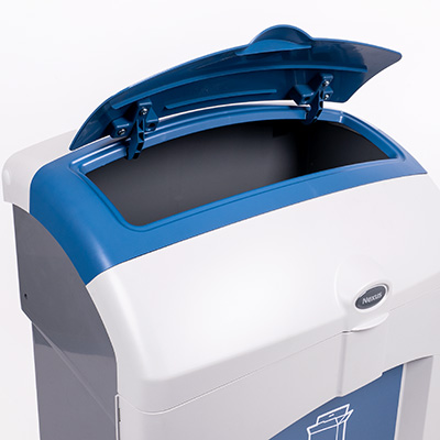 Nexus® 100 Mixed Paper & Card Grey Recycling Bin - Glasdon UK