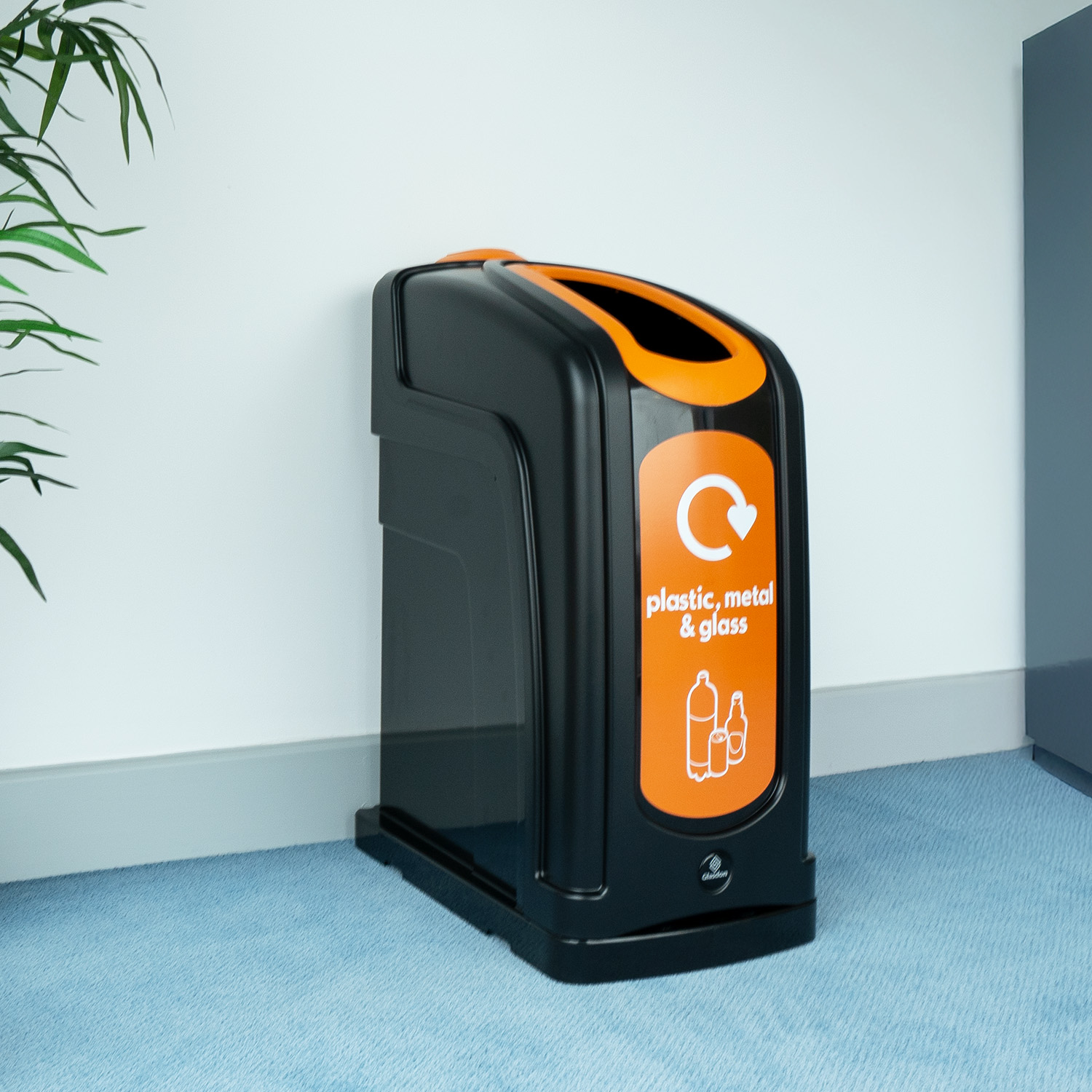 Nexus® 50 Plastic, Metal & Glass Recycling Bin - Glasdon UK