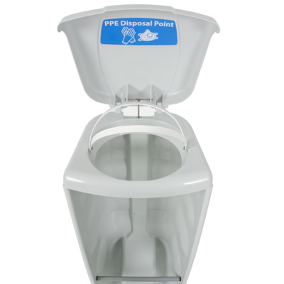 Nexus® Shuttle PPE Waste Bin - Pedal Operated - Glasdon UK
