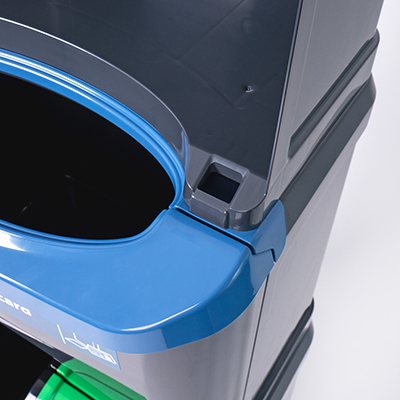 Nexus® Stack 90 Recycling Bins - Stackable for 4 Waste Streams Home ...