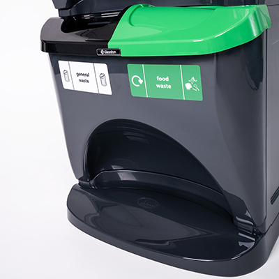 Nexus® Stack 90 Recycling Bins - Stackable for 4 Waste Streams Home ...