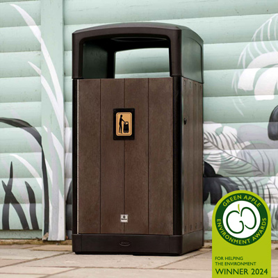 Outdoor Litter Bins & External Waste Bins - Glasdon UK
