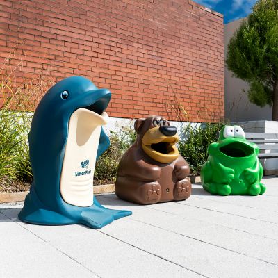 TidyBear™ Novelty Litter Bin with Free Delivery - Glasdon UK