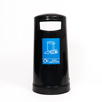 Topsy™ 65 Mixed Paper & Card Recycling Bin – Glasdon UK