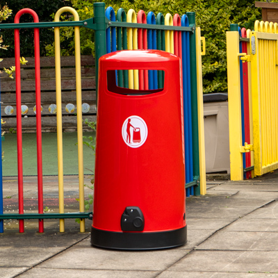 Topsy™ 65 Litter Bin – Glasdon UK