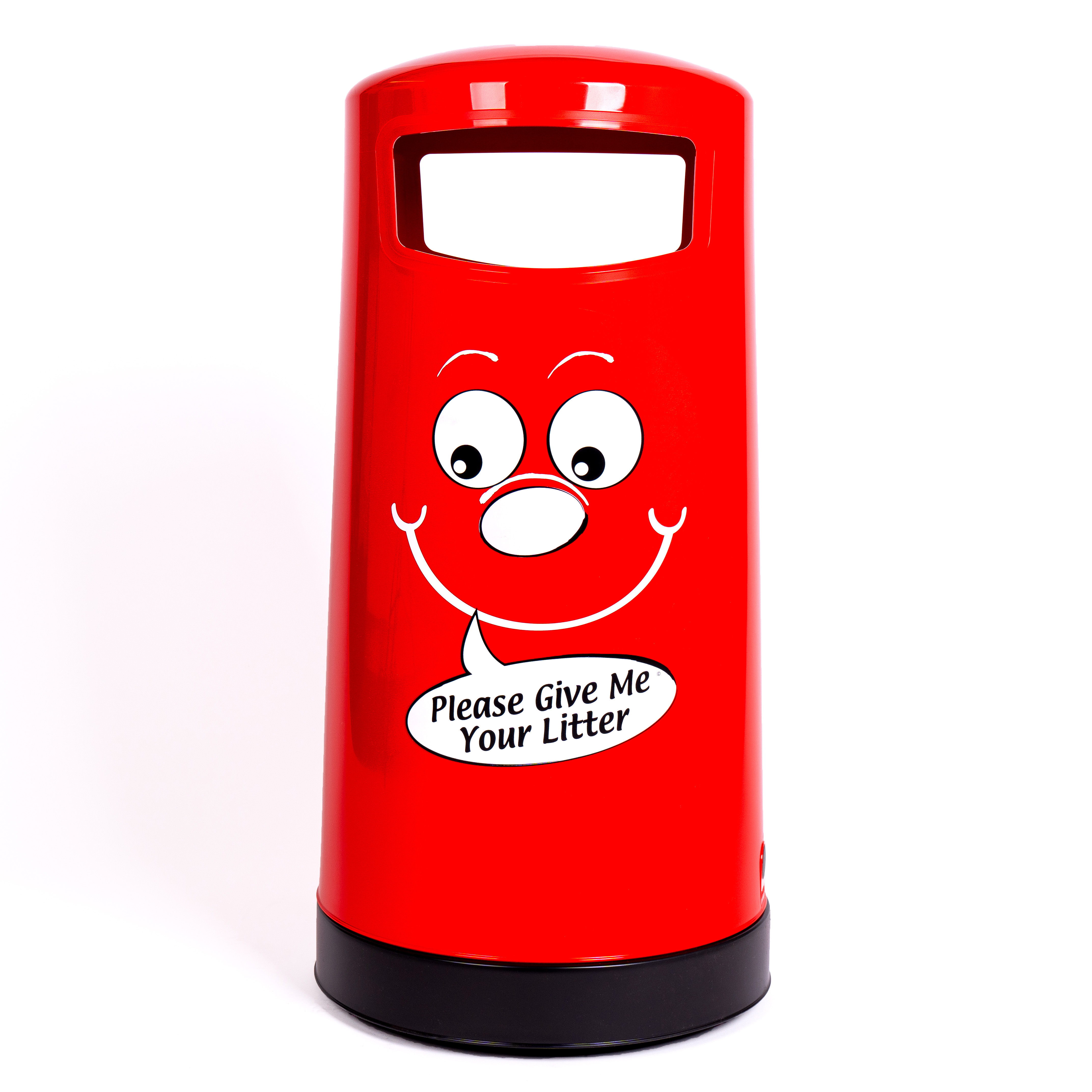 Topsy™ 65 Litter Bin with Billy Bin-it™ Symbol - Glasdon UK
