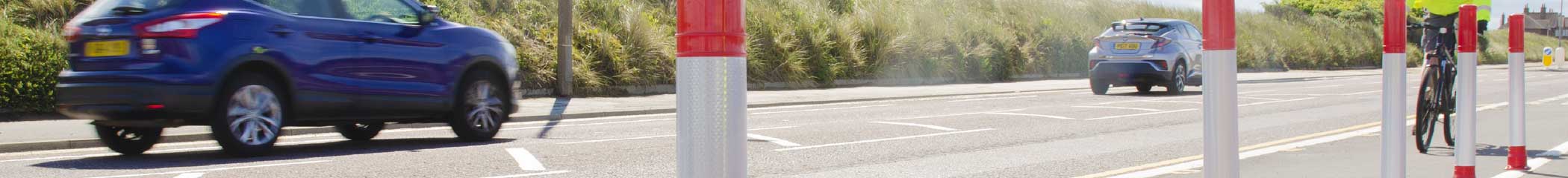 Traffic Delineator Posts - Flexible & Removable - Glasdon UK