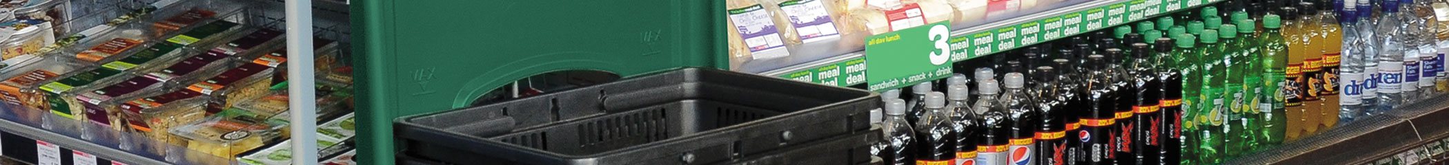 Retail Storage Units & Shopping Basket Storage - Glasdon UK