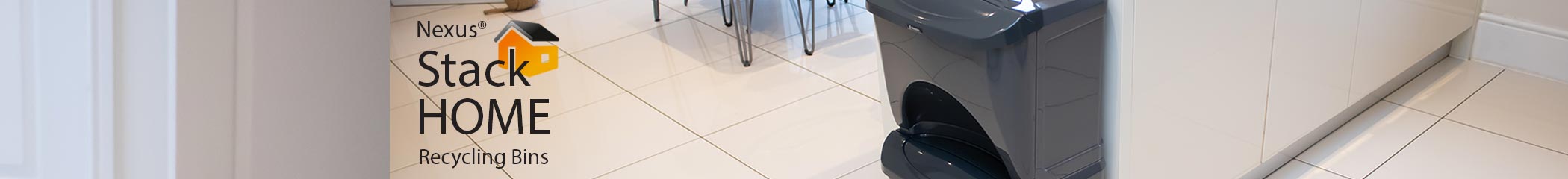 Stackable Recycling Bins For Home | Nexus® Stack Home